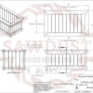 BIG Planter Box DIY Plans, Box Planter Plans, Big Planter Plans, Garden ...