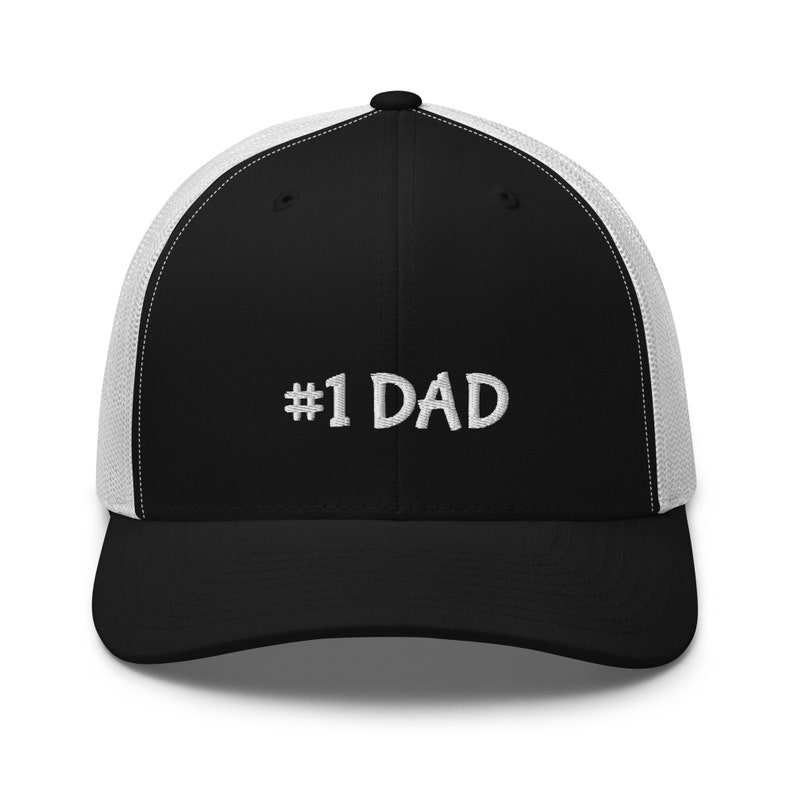 Number One Dad Hat - #1 Dad Trucker Cap - Father's Day Gifts for Him - Etsy