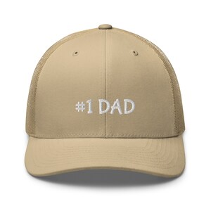 Number One Dad Hat - #1 Dad Trucker Cap - Father's Day Gifts for Him - Etsy