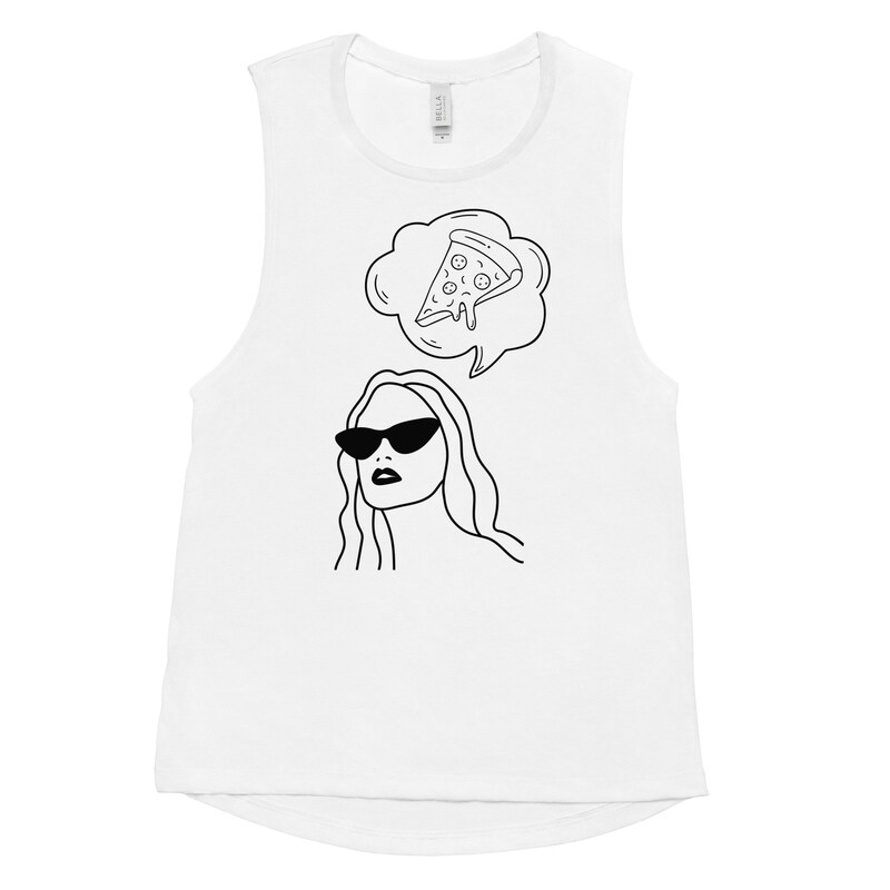 Pizza Tank Top - Etsy