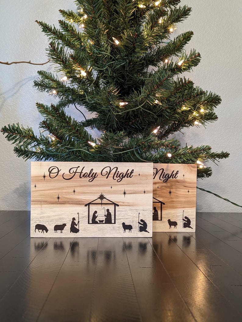 Rustic Pallet Nativity - Etsy