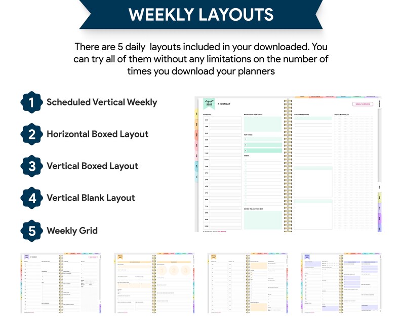 Premium Digital Planner 2024 2025 Updated iPad Goodnotes Notability ...