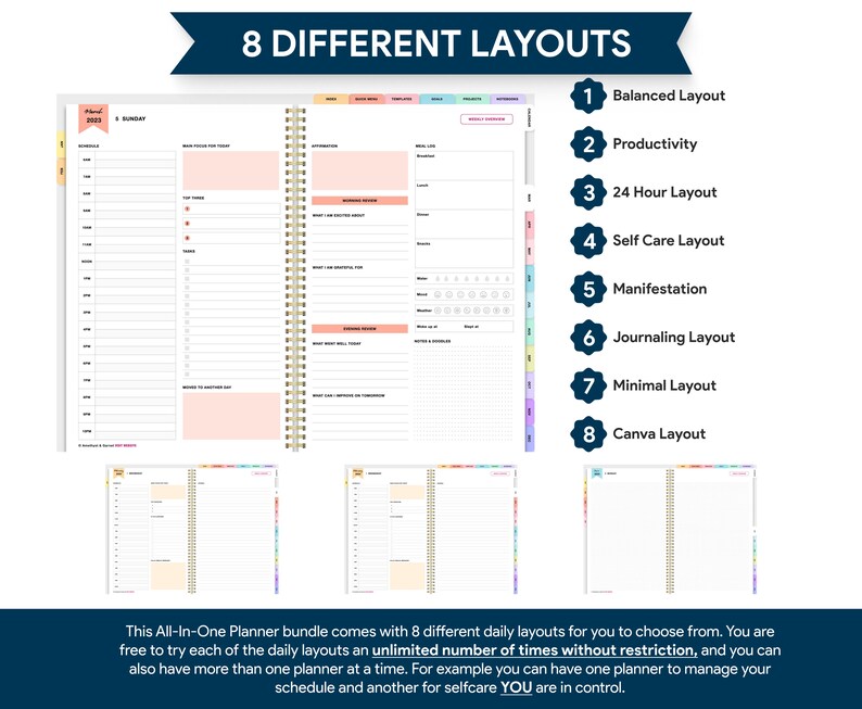 Premium Digital Planner 2024 2025 Updated iPad Goodnotes Notability ...