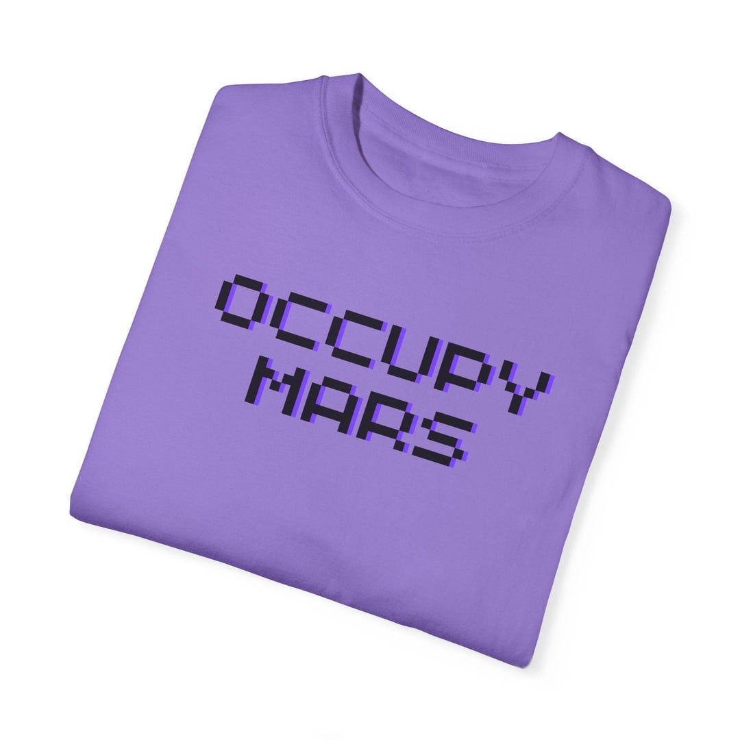 Occupy Mars Shirts | Elon Musk Spacex T-shirt | Interplanetary Travel ...