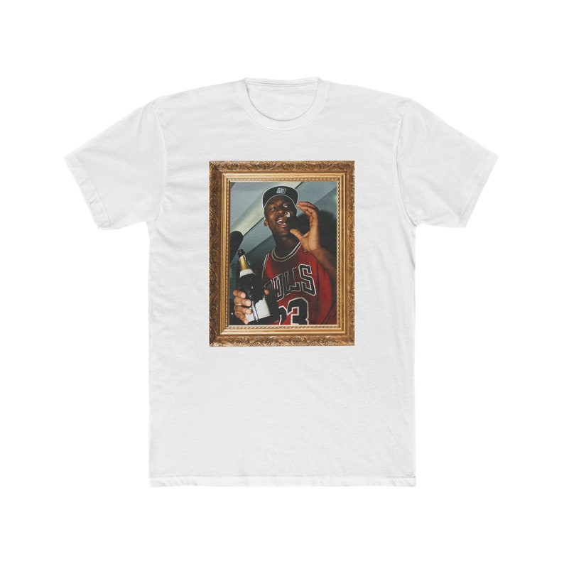 Michael Jordan Cigar Shirt Vintage Basketball Jordan Tee Chicago Bulls ...
