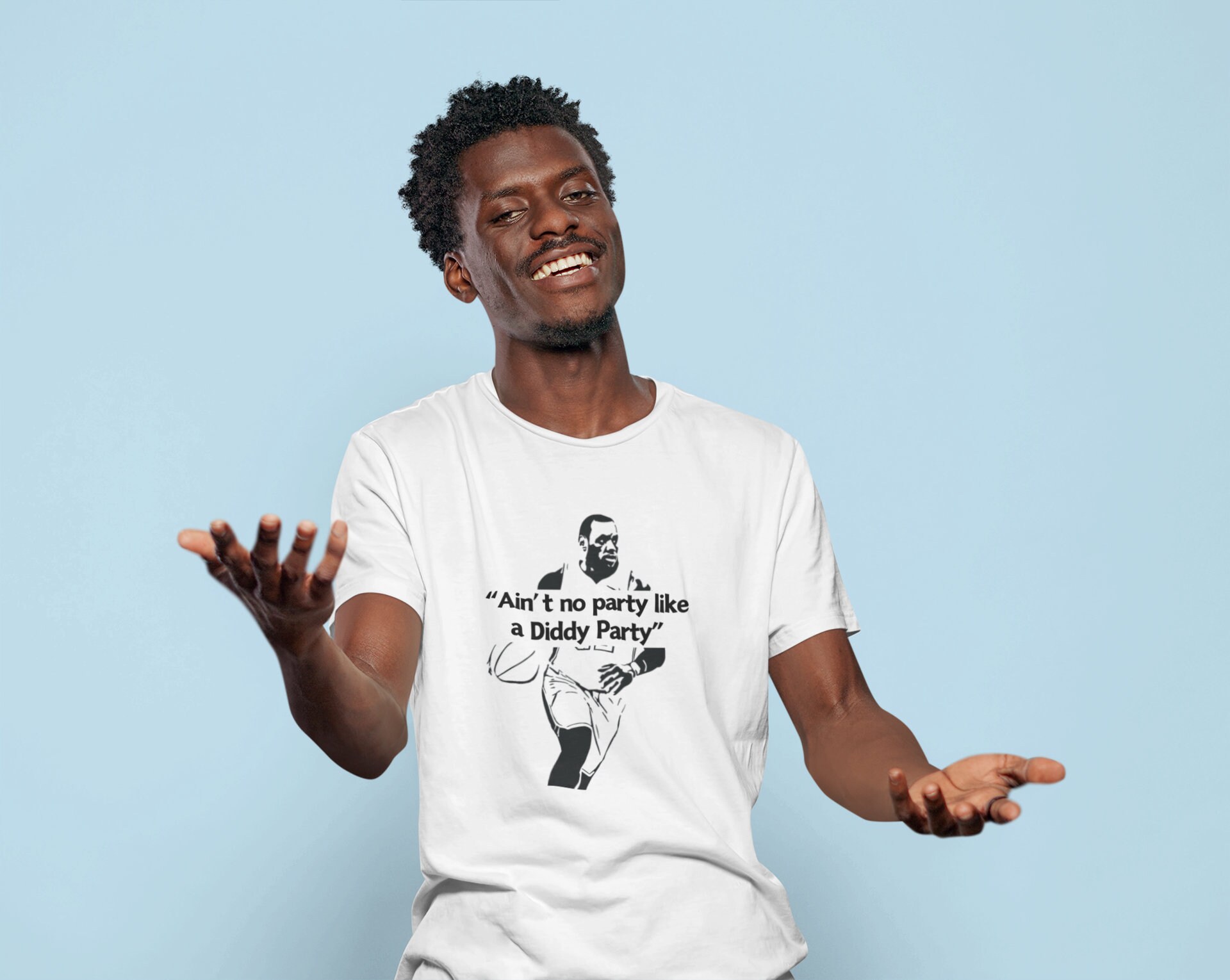 Lebron and P. Diddy Party Shirt | Ain't No Party Like a Diddy Party T-shirt | King James Party ...