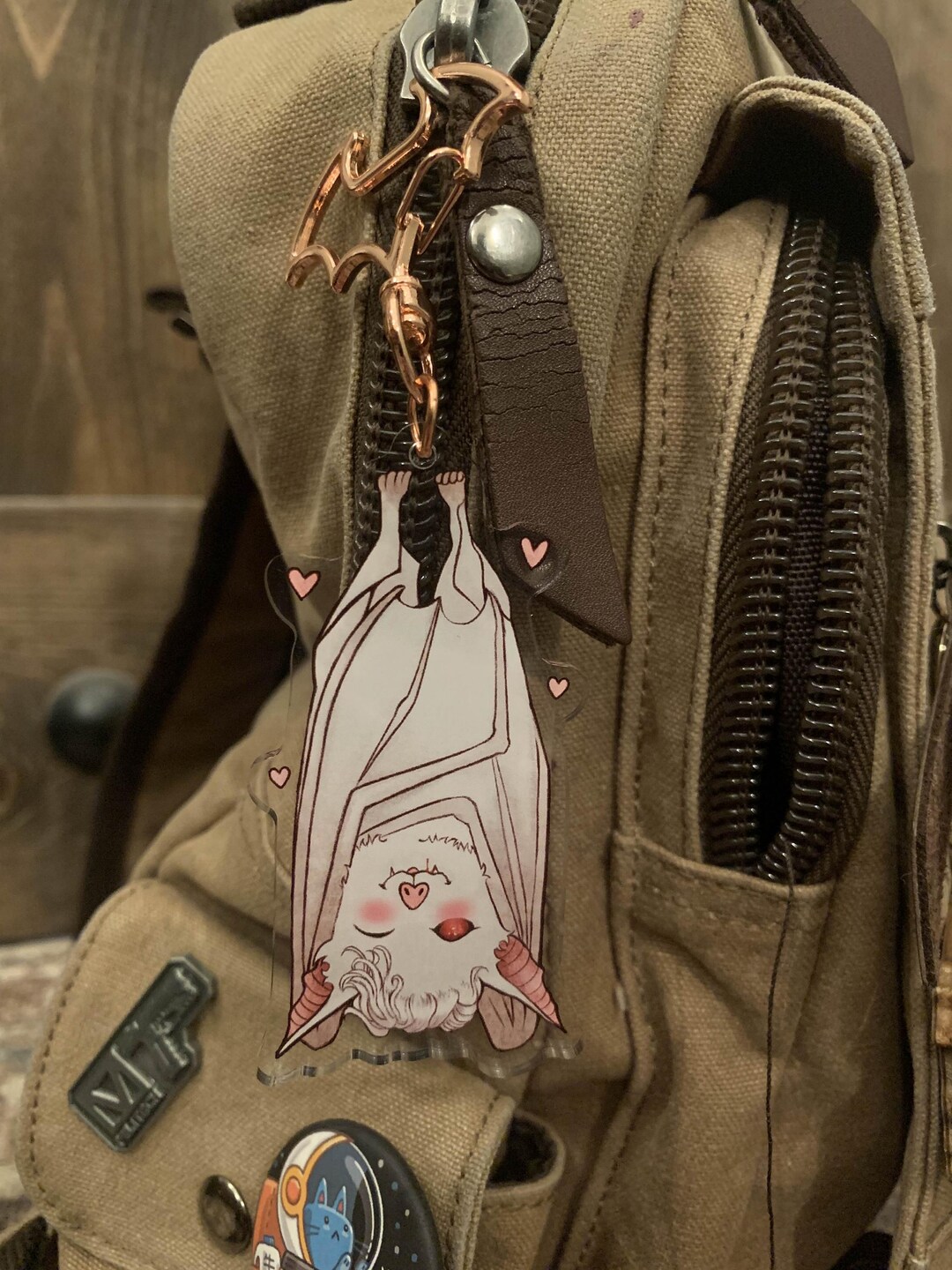 Astarion Batstarion Bg3 Baldur's Gate 3 Cute Keychain Key Tag Gift for ...