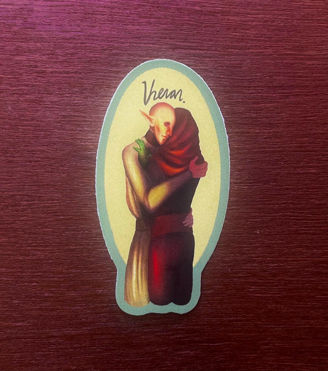 Solavellan Dragon Age Inquisition Veilguard Sticker Solas Lavellan - Etsy