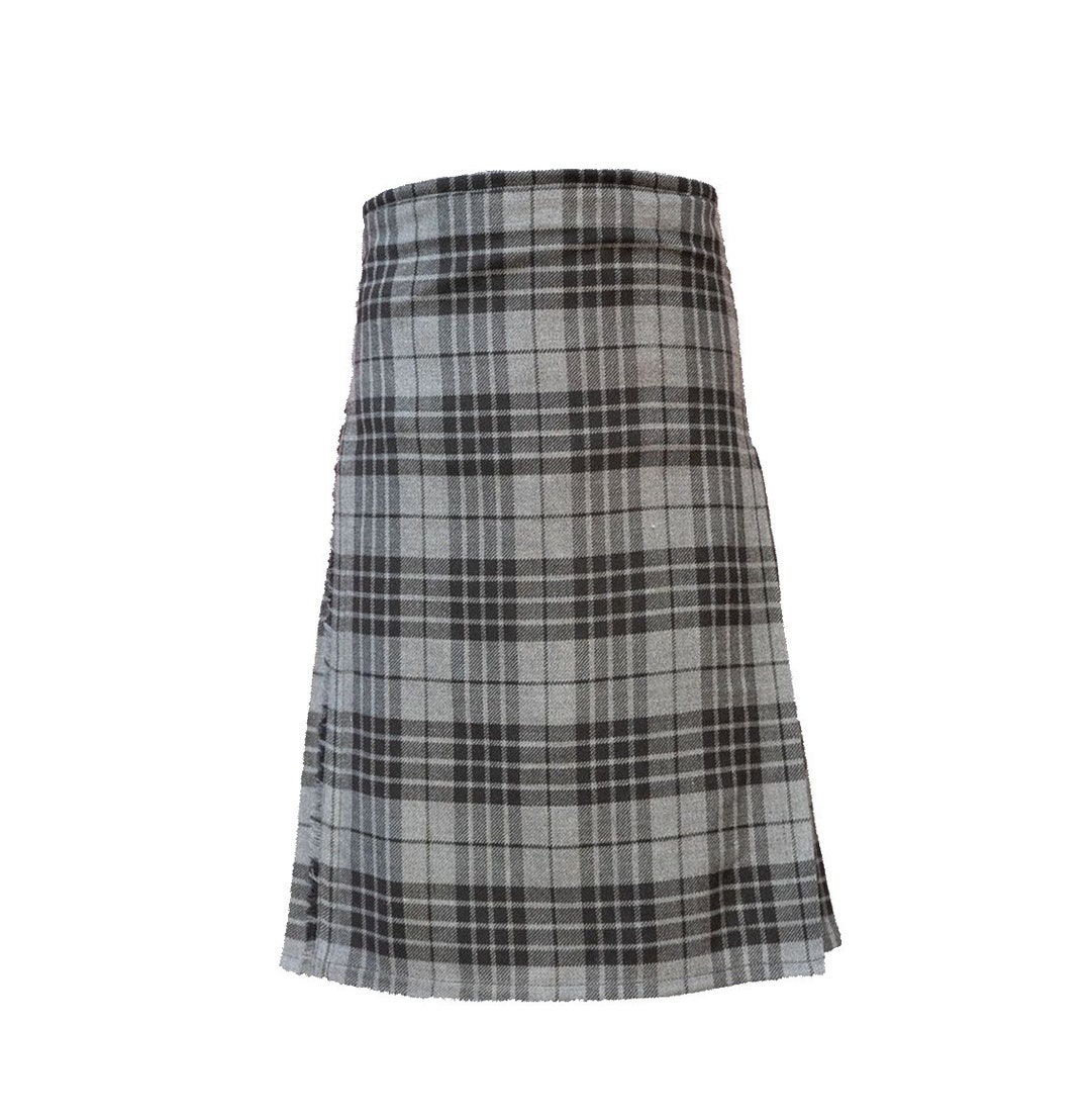 Scottish Grey Hamilton Modern Tartan Kilt Handmade Traditional Tartan ...