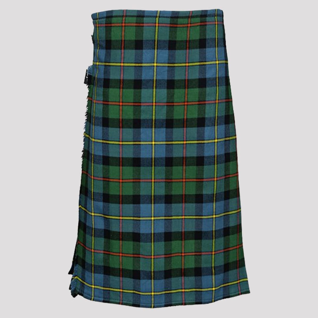 Men's Scottish Macleod of Harris Ancient Tartan Kilt Traditional Kilt ...