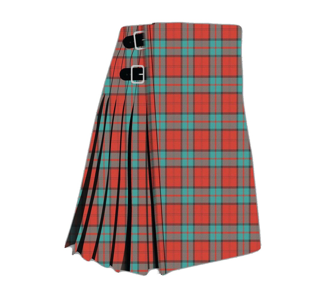 Clan Dunbar Ancient Tartan Kilt Handmade Kilt Scottish Kilt 8 Yard Kilt ...
