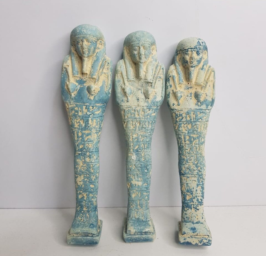A Rare Pharaonic Ushabti Statue Shabti Antiquities Museum in Ancient ...