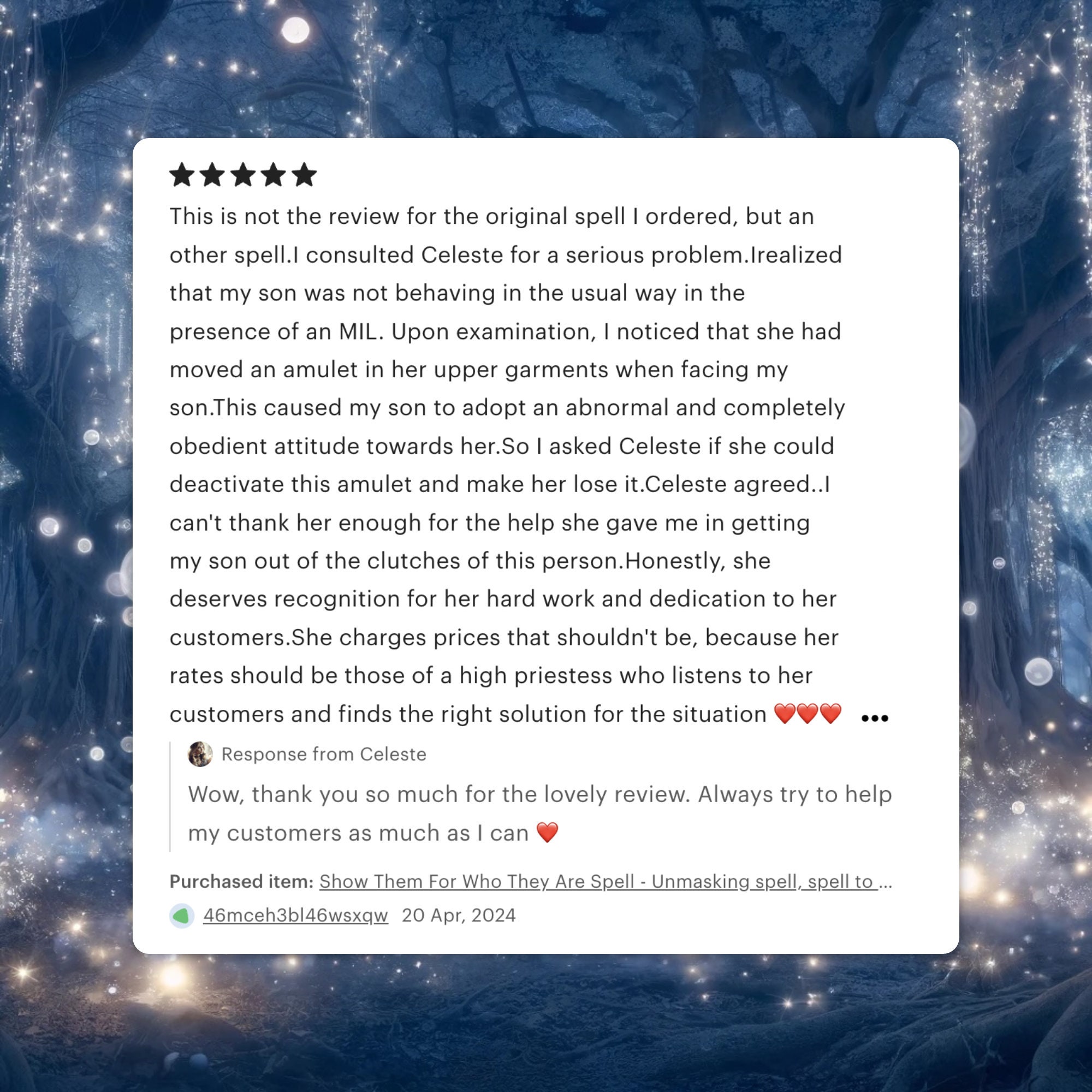 Spell Booster Amplify the Potency of Your Spell, Spell Boost, Increase ...