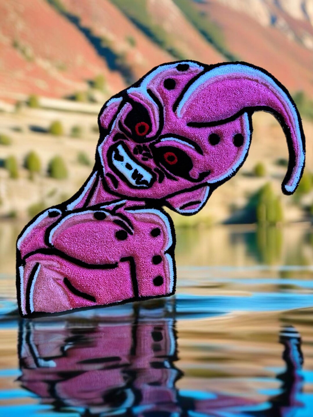 Dragon Ball Z Kid Buu Custom Tufted Rug 20x25in - Etsy