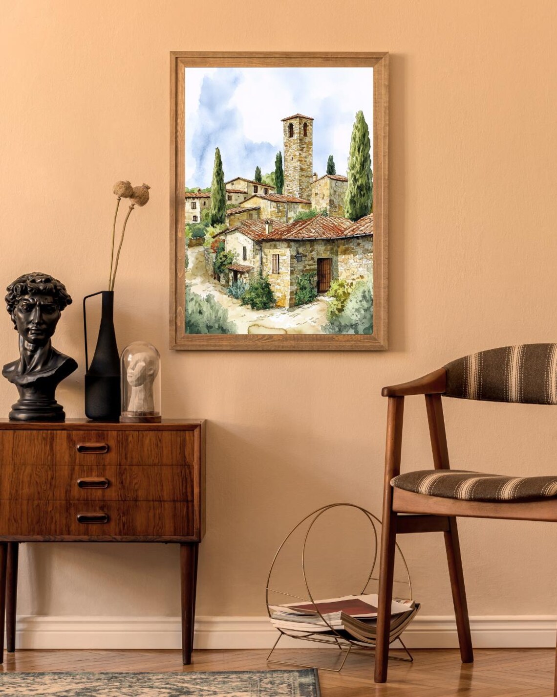 Tuscan Village Rustic Italian Prints, Bestselling Italian Countryside ...