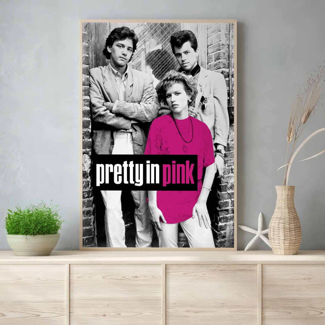 Pretty in Pink Movie Poster 1986 Film Room Decor Wall Art Poster Gift ...