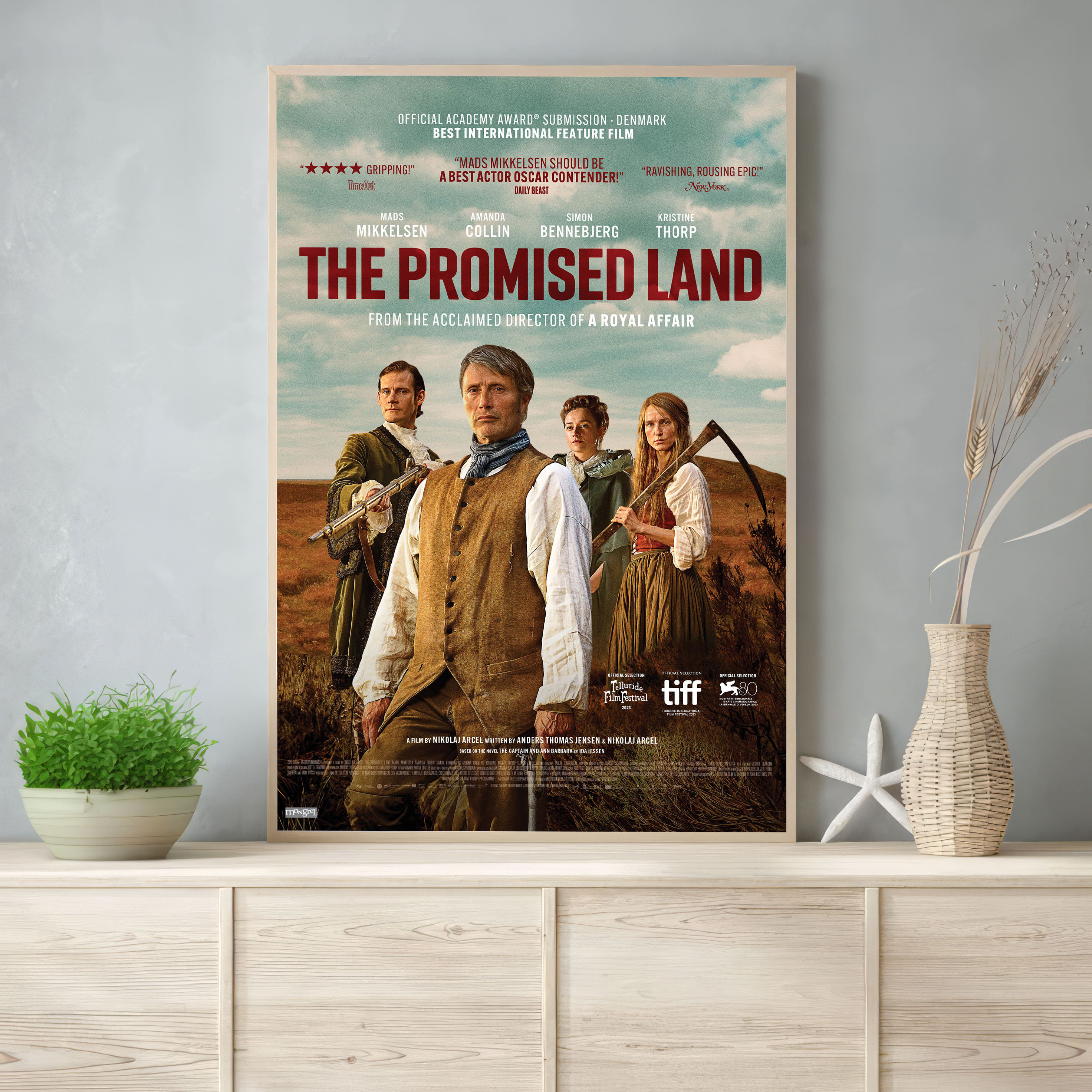 The Promised Land Movie Poster 2024 Film Room Decor Wall Art Poster ...