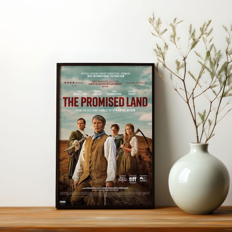 The Promised Land Movie Poster 2024 Film Room Decor Wall Art Poster ...