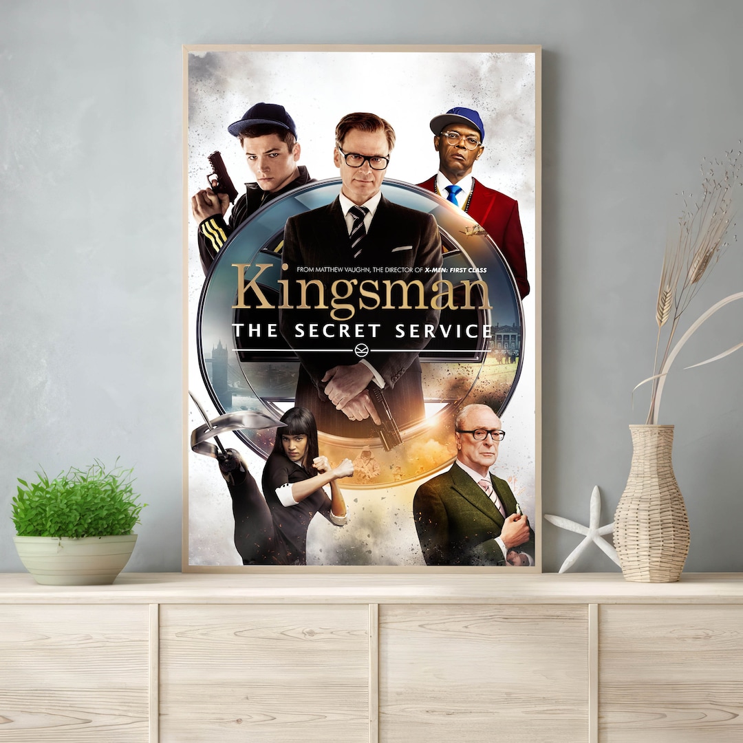 Kingsman the Secret Service Movie Poster 2014 Film Room Decor Wall Art ...