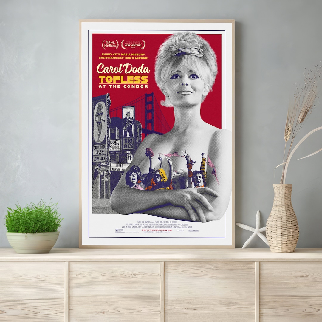 Carol Doda Topless at the Condor Movie Poster 2024 Film Room Decor Wall ...
