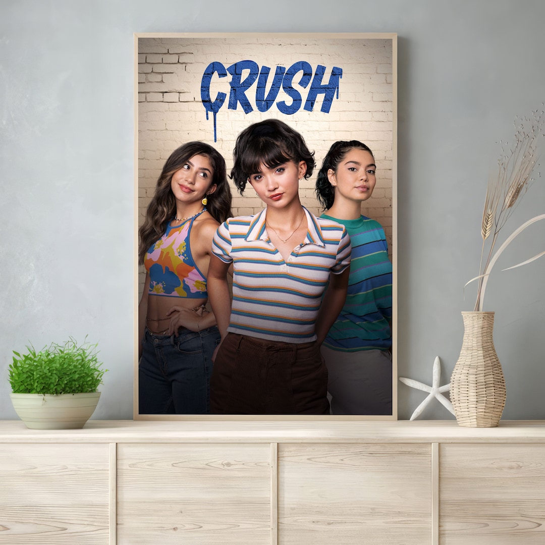 Crush Movie Poster 2022 Film Room Decor Wall Art Poster Gift Canvas ...