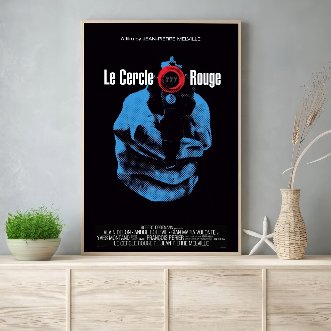 Le Cercle Rouge Movie Poster 1970 Film Room Decor Wall Art Poster Gift ...