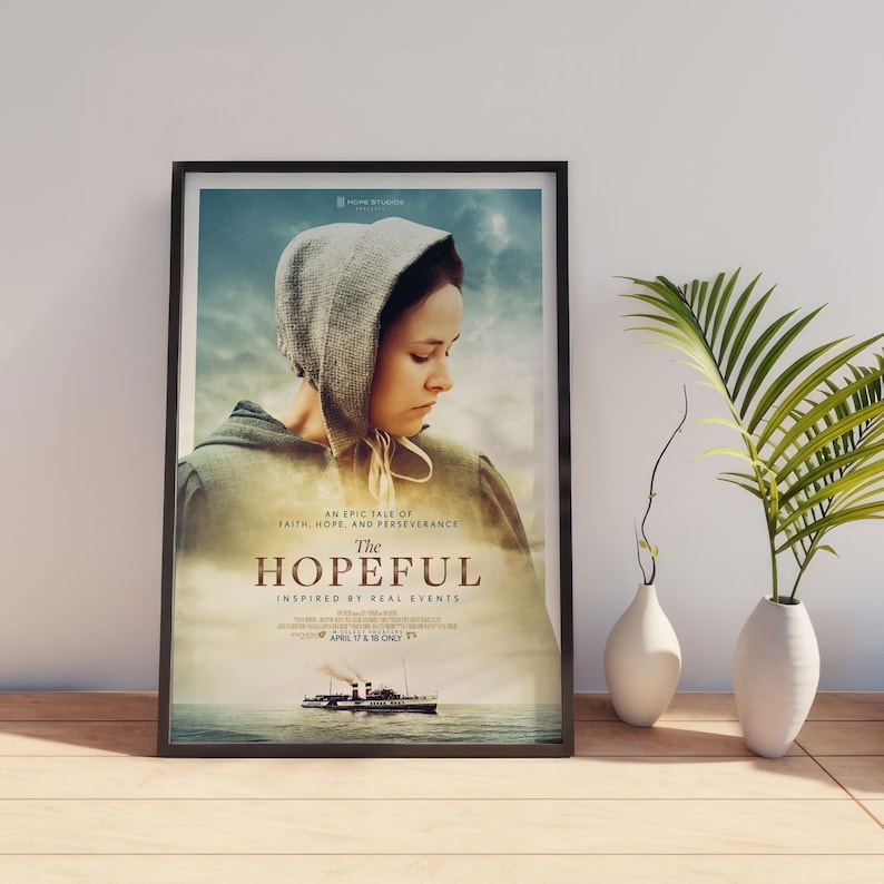 The Hopeful Movie Poster 2024 Film Room Decor Wall Art Poster Gift ...