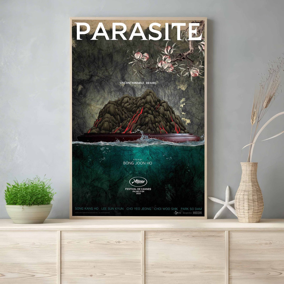 Parasite Movie Poster 2019 Film Room Decor Wall Art Poster Gift Canvas ...
