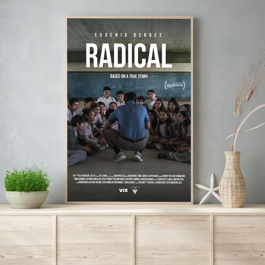 Radical Movie Poster 2023 Film Room Decor Wall Art Poster Gift Canvas ...