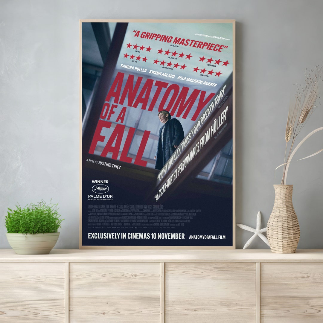 Anatomy of a Fall Movie Poster 2023 Film Room Decor Wall Art Poster ...