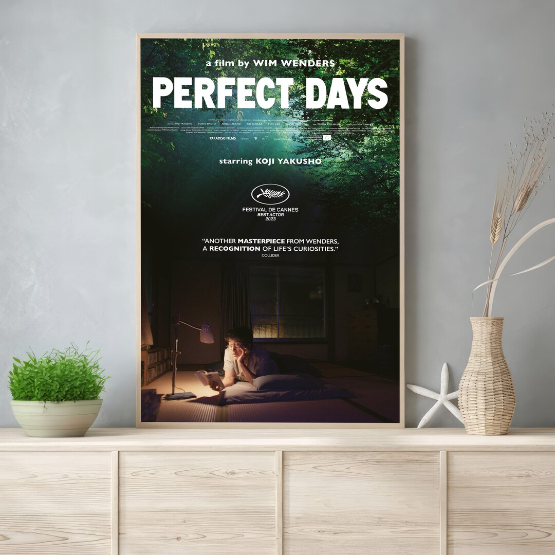 Perfect Days Movie Poster 2023 Film Room Decor Wall Art Poster Gift ...