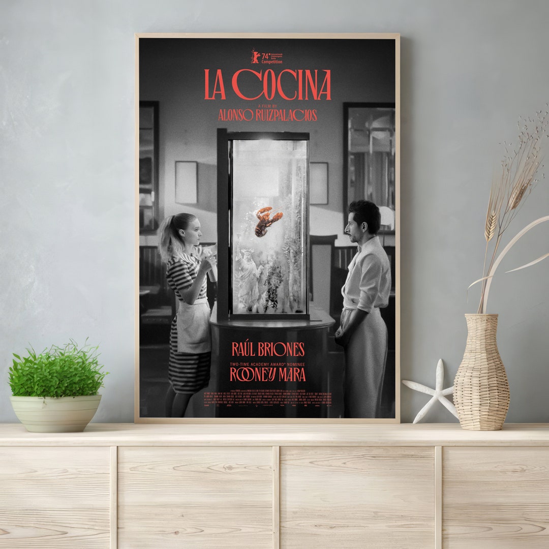 La Cocina Movie Poster 2024 Film Room Decor Wall Art Poster Gift Canvas ...
