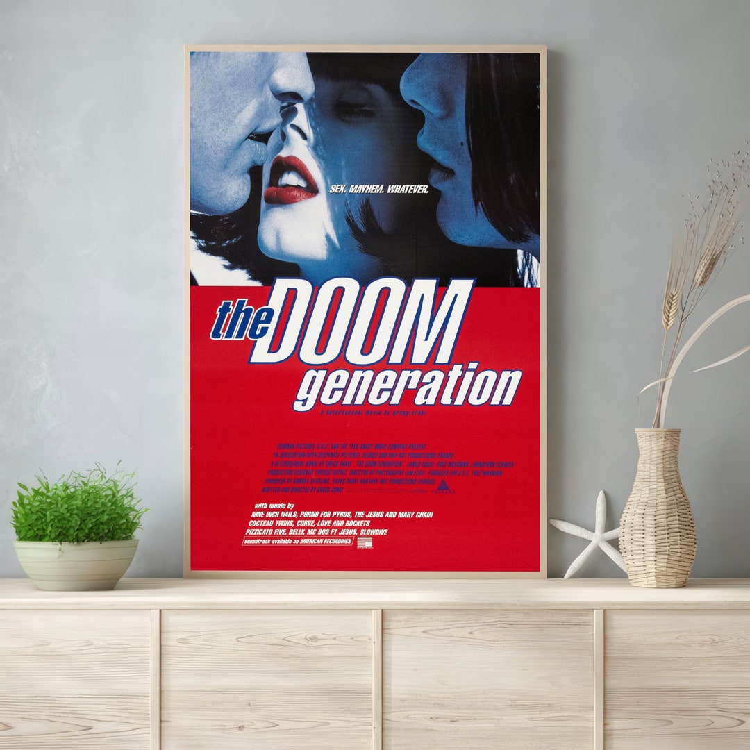 The Doom Generation Movie Poster 1995 Film Room Decor Wall Art Poster ...
