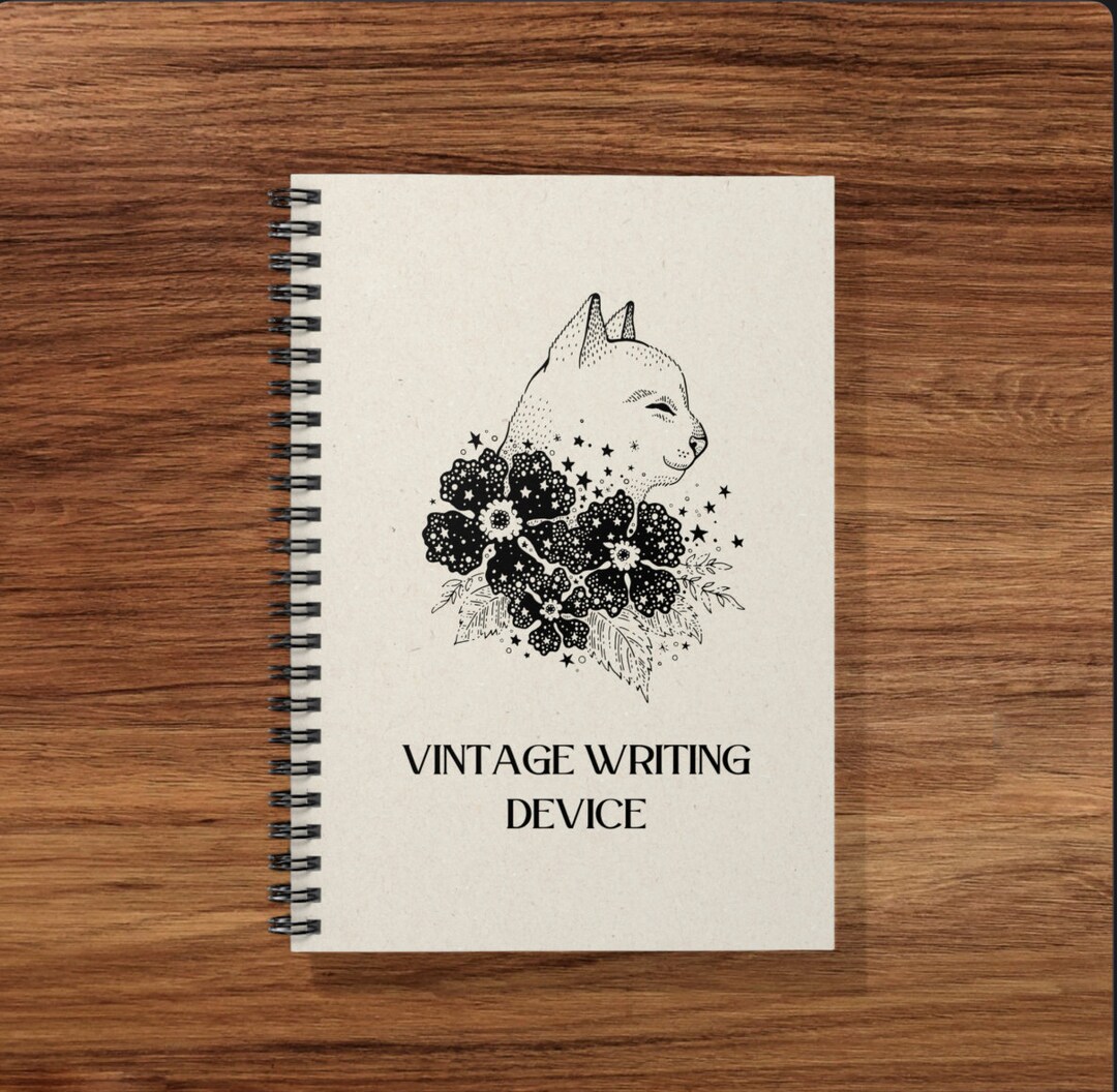 Vintage Writing Device | Writing Journal, Notebook for Writers ...