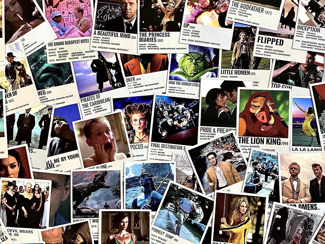 50pcs Movie Poster Stickers Movie Sticker Film Sticker Cinema Sticker ...