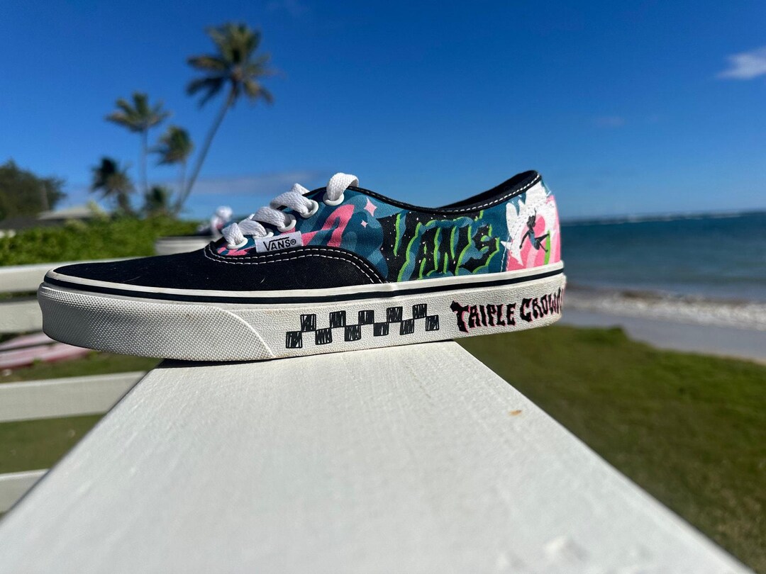 Vans Triple Crown of Surfing X Jock Sutherland Collaboration Sneakers ...