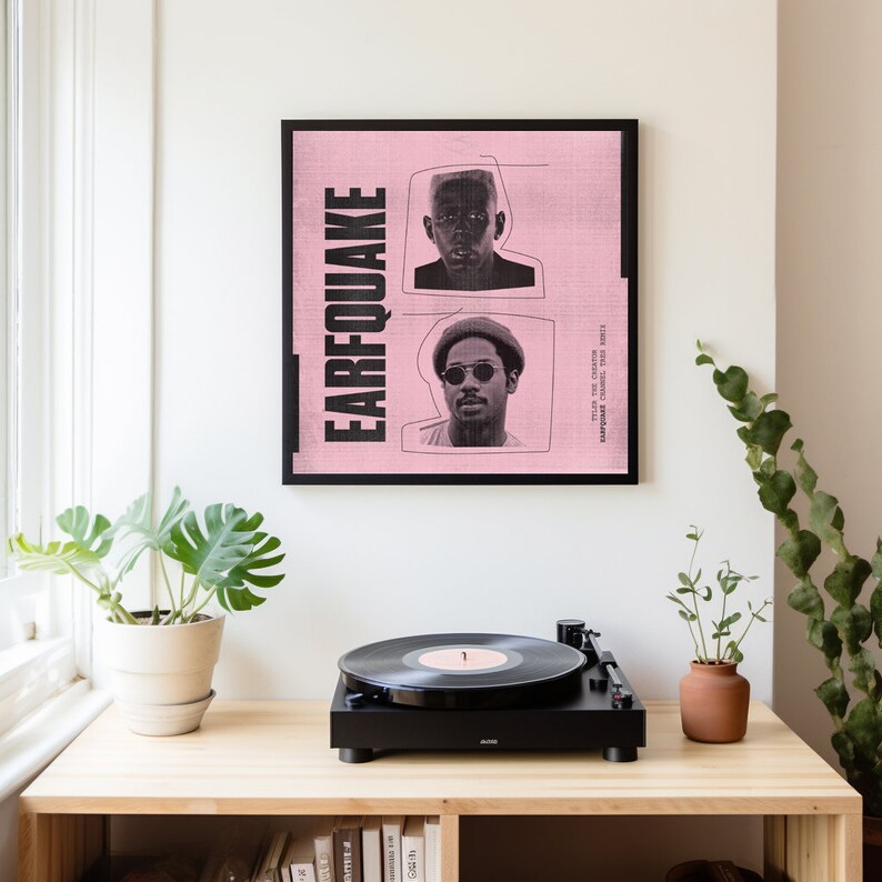 Tyler, the Creator Album Cover Poster-earfquake channel Tres Remix ...