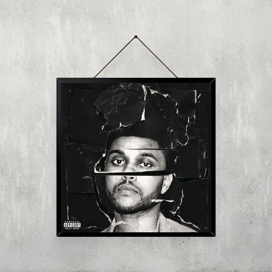 The Weeknd Album Cover Poster-beauty Behind the Madness album Print ...