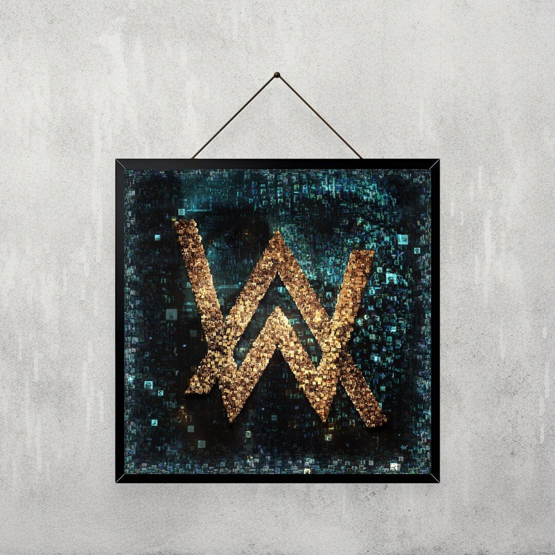 Alan Walker Album Cover Poster-world of Walker album Print-unframed ...