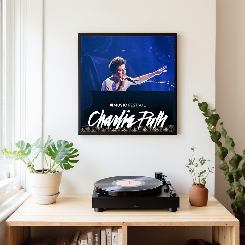 Charlie Puth Album Cover Poster-apple Music Festival London 2015 video ...