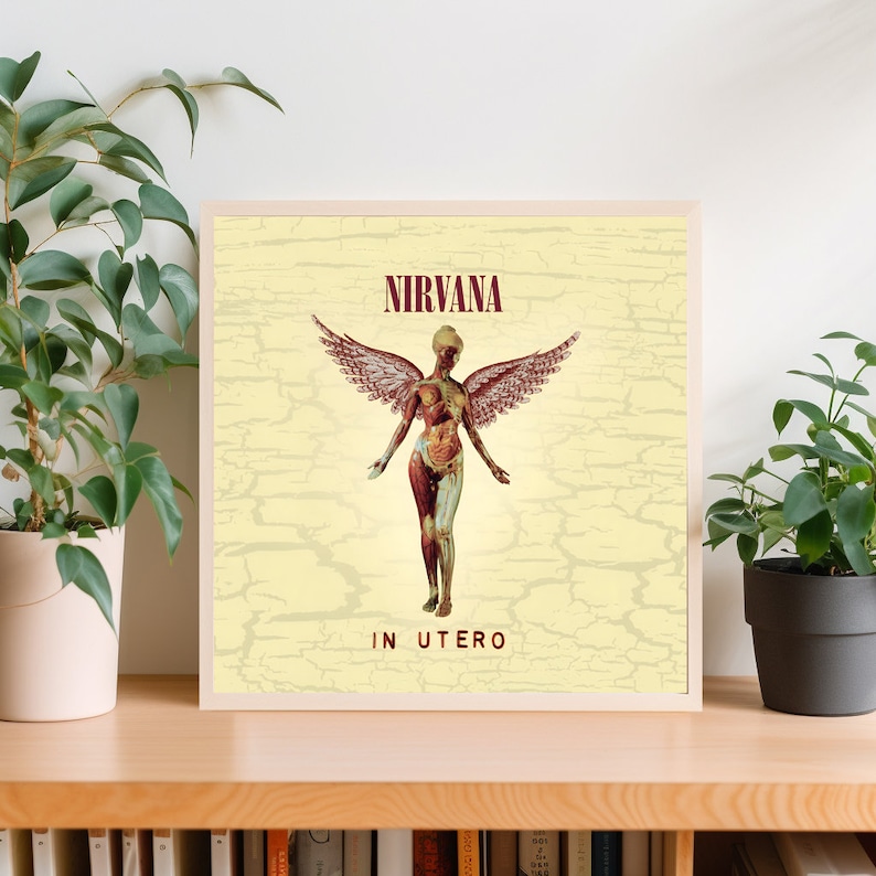 Nirvana Album Cover Poster-in Utero 20th Anniversary Edition album Print-unframed-gift - Etsy