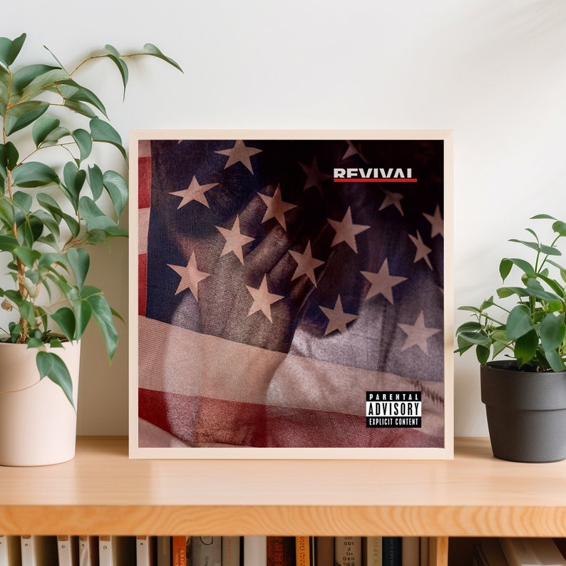 Eminem Album Cover Poster-revival album Print-unframed-gift - Etsy