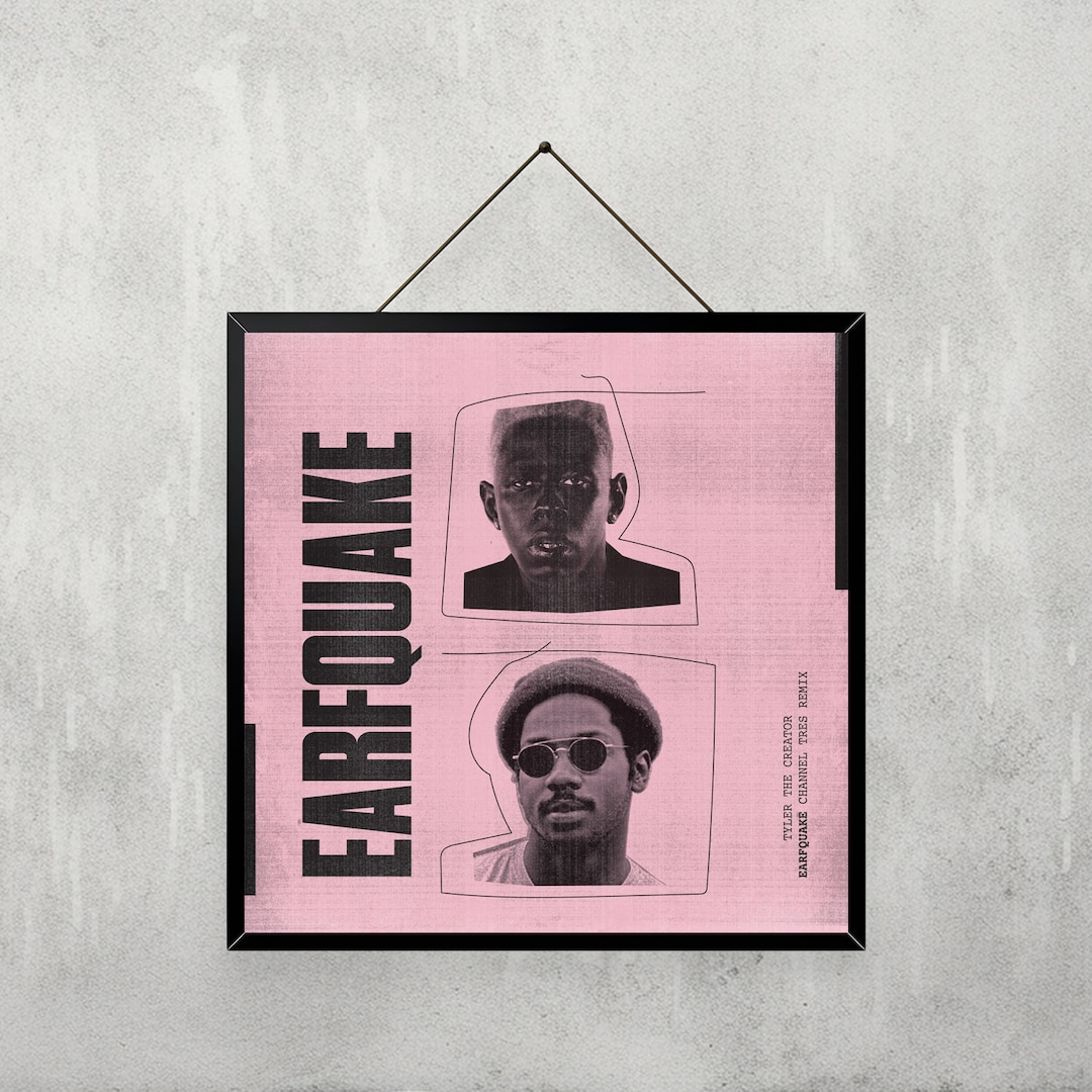 Tyler, the Creator Album Cover Poster-earfquake channel Tres Remix ...