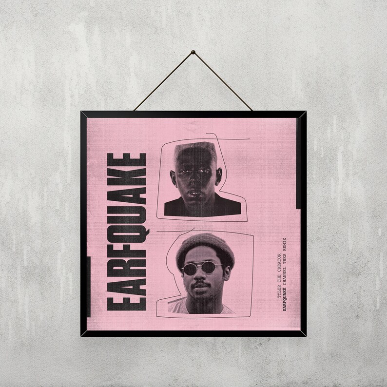Tyler, the Creator Album Cover Poster-earfquake channel Tres Remix ...