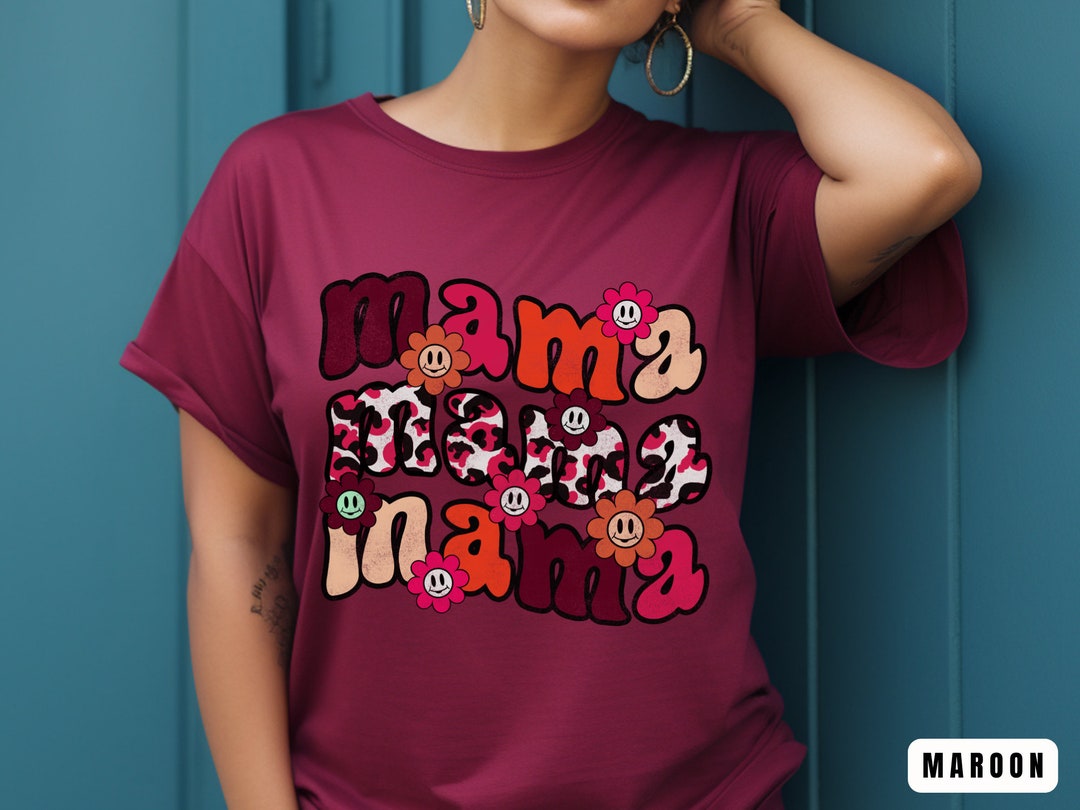Mama Mama Mama Shirt, Mama Shirt, Mama Hair, Mom Gift, Mothers Day Tee ...