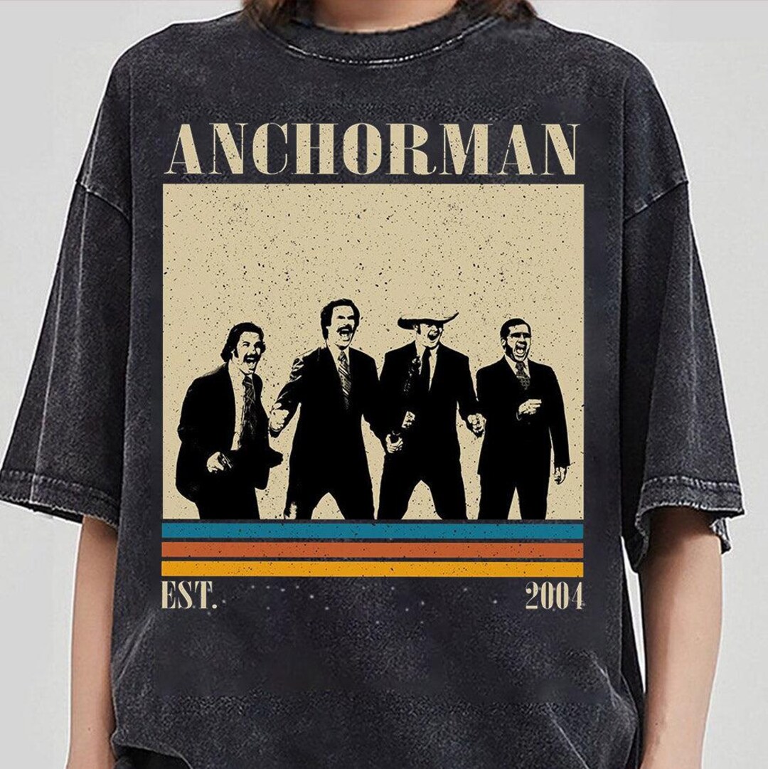 Vintage Anchorman Shirt, Anchorman Movie Shirt, Minimalist Shirt ...