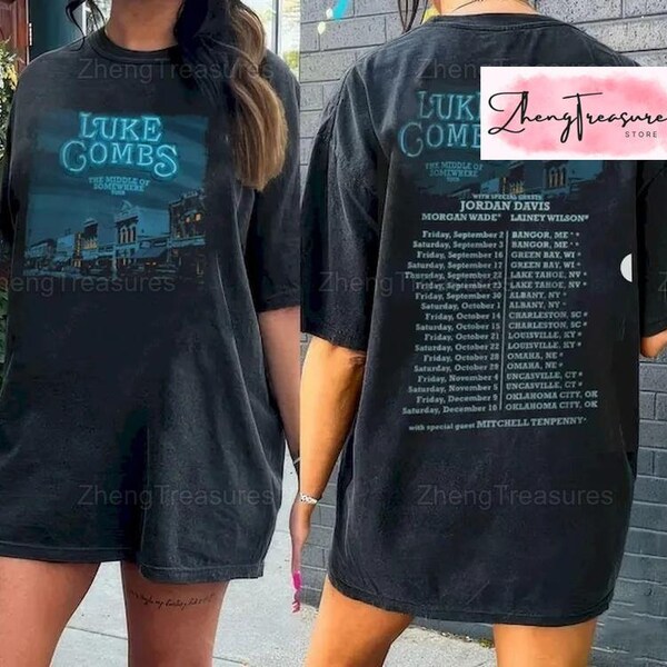 Luke Combs Shirt - Etsy