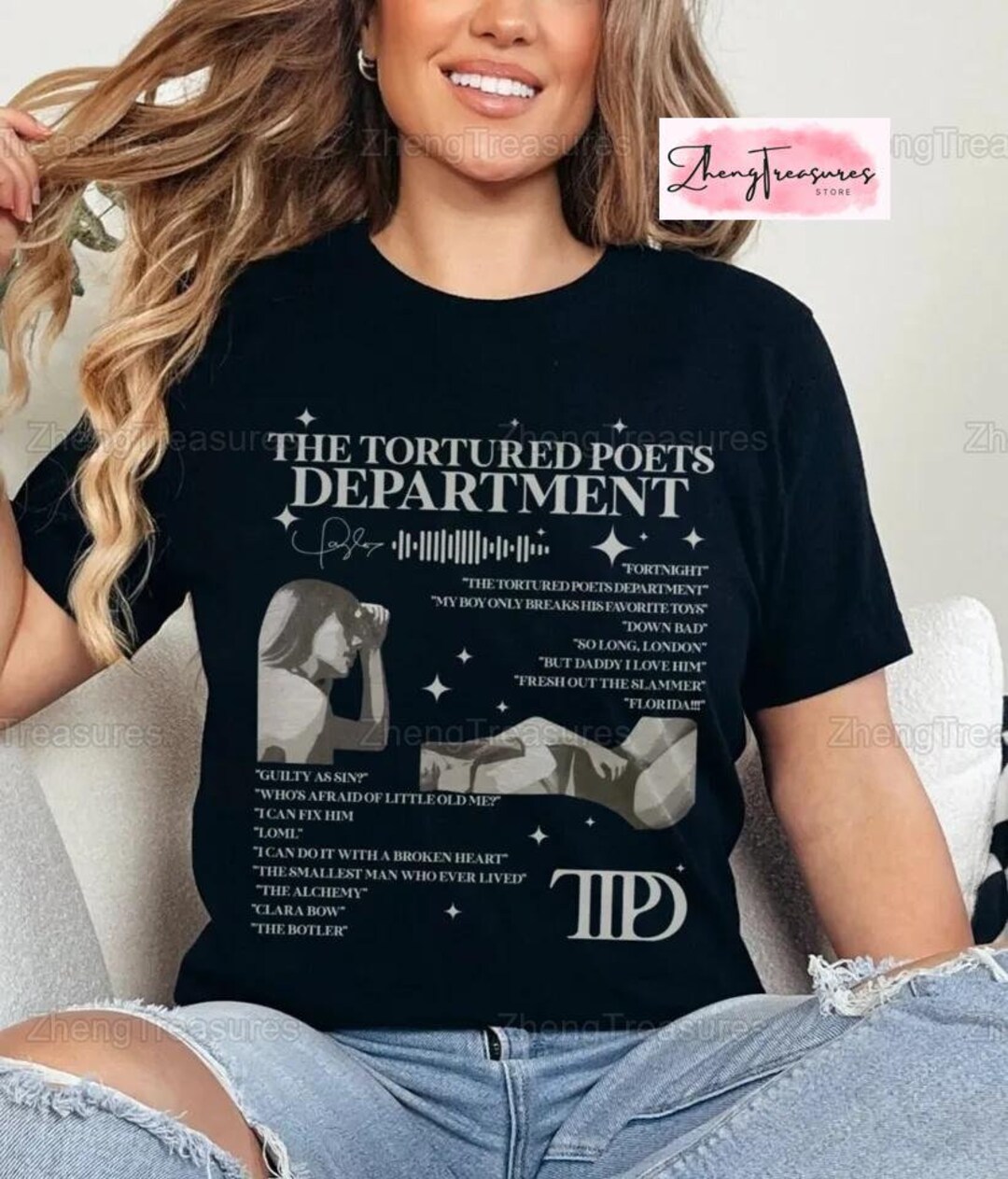 Retro the Tortured Poets Department T-shirt, Ts New Album Shirt ...