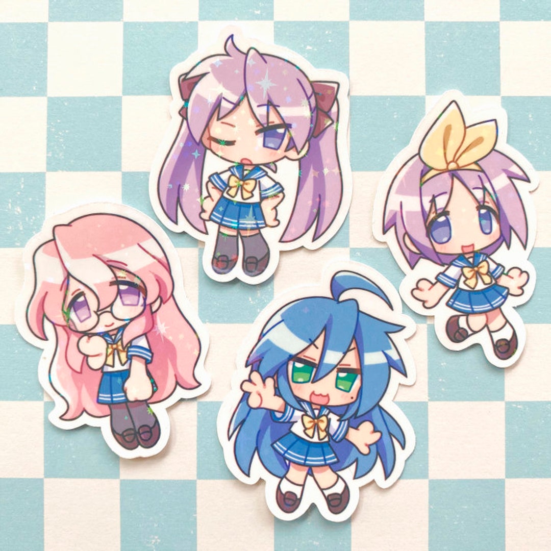 Lucky Star Vinyl Stickers - Etsy
