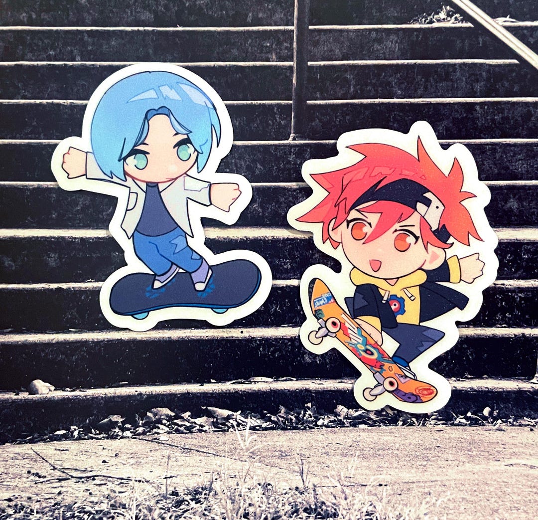 Sk8 Vinyl Stickers - Etsy